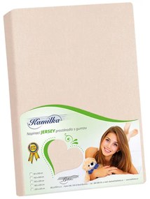 Bellatex Prostěradlo jersey pudrová růžová rozměr 90x200 cm