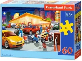 Castorland 066230 Čerpací stanice / 60 dílků / od 5 let