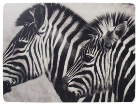 4ks pevné korkové prostírání Zebras - 30*40*0,4cm