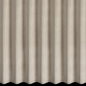 EUROFIRANY ZATEMŇOVACÍ ZÁVĚS NA KROUŽCÍCH MELANIE 140X260 CM BÉŽOVÁ