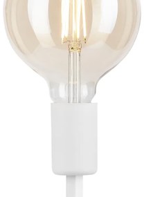 Stolní lampa ASTRID 1xE27/60W/230V bílá