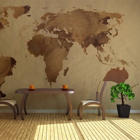 Fototapeta - Tea map of the World