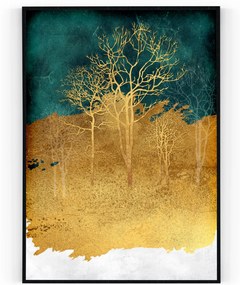 Obraz Goldi Bez okraje 30 x 40 cm - napnuté plátno na dřevěném rámu