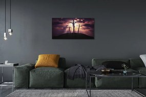 Obrazy na plátně Jesus cross 140x70 cm