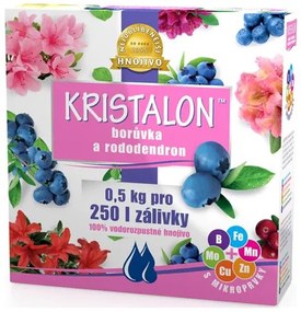 Hnojivo pro borůvky a rododendrony KRISTALON 0,5kg
