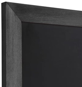 Dřevěná tabule 40 x 50 cm, černá