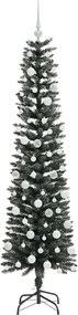 Umělý vánoční stromeček Zelená 180 cm PVC, plast a ocel 3395943