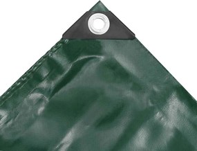 Plachta 650 g/m² 5 x 6 m zelená 144899
