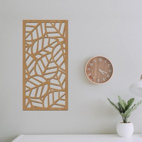 dřevo života Dřevěný dekorační panel LEAF II Zvolte rozměr (cm): 20x40, Zvolte barvu dekoru: Horský dub