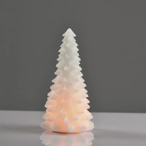 ACA DECOR Vánoční vosková LED svíčka Stromek - 3xAAA