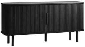 Designová komoda Parveen 160 cm černý dub