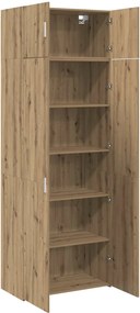 Úložná skříňka 2 ks Artisanový dub 80 x 42,5 x 225 cm 3394516