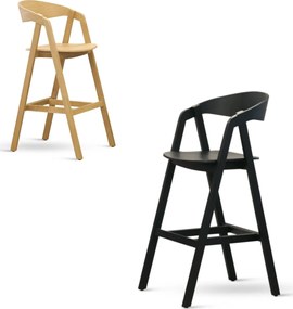Stima Židle GURU bar EMPIRE | Odstín: černá