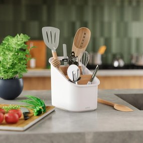 Stojan na kuchyňské náčiní z recyklovaného plastu Bellwood – Umbra