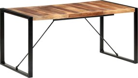 Jídelní stůl 160 x 80 x 75 cm masivní dřevo 321541