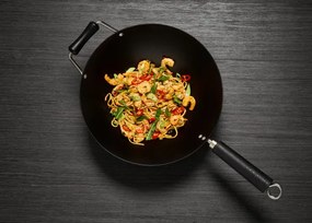 Ken Hom wok pánev z uhlíkové oceli 31cm, řada Excellence