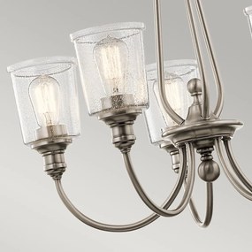 Elstead Waverly pětiramenný lustr Cín 66 cm 5x E27