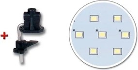 LED stolní lampa Ecolite ADEPT L50164-LED/CR 8W 4000K černá