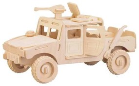 Woodcraft construction kit Woodcraft Dřevěné 3D puzzle Bojové vozidlo