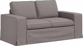 Set pohovek 2 ks Taupe textil 3407504