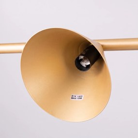Sollux Lighting Lustr NOX 4L zlatý