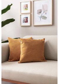 Manšestrové povlaky na polštáře v sadě 2 ks 43x43 cm – Mioli Decor