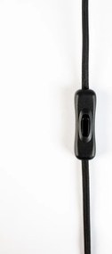 Béžová keramická stolní lampa se skleněným stínidlem (výška 53 cm) Dash – Zuiver