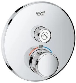 Grohe Grohtherm SmartControl - Termostatická sprchová baterie pod omítku s jedním ventilem, chrom 29118000