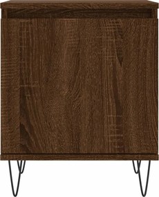 vidaXL Noční stolek 40 x 30 x 50 cm kompozitní dřevo [826842] Barva: Betonová šedá