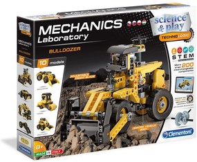 Mechanická laboratoř - Buldozer - 10 modelů - 200 dílků