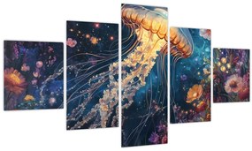 Obraz - Magická medúza (125x70 cm)