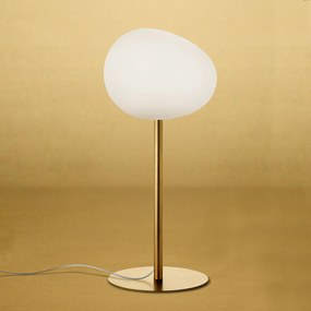 Foscarini Gregg media alta stolní lampa, zlatá