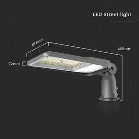 LED Pouliční lampa SAMSUNG CHIP LED/100W/230V 6500K IP65