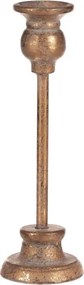 Kovový svícen 23 cm zlatý FUP521