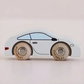 LE TOY VAN Dřevěné autíčko Poppy modrá / od 2 let
