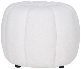 House Nordic Pouf PAISLEY bílý