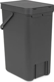Brabantia Koš Sort&Go 16L šedá