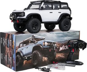 Terénní auto R/C WILDERNESS 1:10 k ovládání bílé