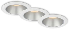 Briloner 7041-036 - SADA 3x LED Koupelnové podh. svítidlo LED/4,9W/230V bílá BL1863