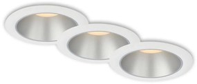 Briloner 7041-036 - SADA 3x LED Koupelnové podh. svítidlo LED/4,9W/230V bílá