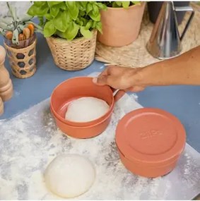 ZiiPa 6 misek na pizza těsto Spetina (terracotta)
