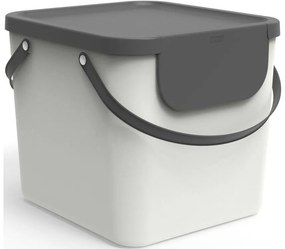 ALBULA box 50L systém na třídění odpadu - bílá