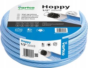 Nekroucená Zahradní Hadice Hoppy Tfs 3/4" 30 m Vartco 6 Vrstev 36BAR Polský