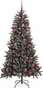 Umělý vánoční stromeček Zelená 180 cm PVC, plast a ocel 3395880