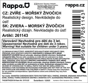 RAPPA Gumový humr 14 cm / Vodní hračka