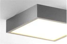 Přisazené svítidlo čtvercové mivvy KAPA GREY 214x214x40mm 25W/3000K 2135lm