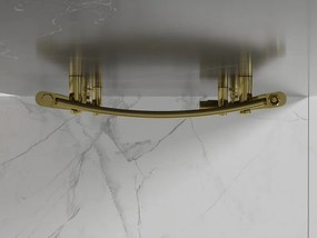 Mexen Helios, topné těleso 1200 x 500 mm, 448 W, zlatá, W103-1200-500-00-50