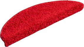 Schodové rohože 20 ks 56 x 17 x 3 cm červené, půlkulaté 3365844