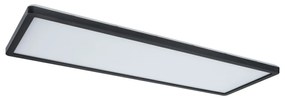 Paulmann 71017 Atria Shine, černé stropní svítidlo s korónou, 22W LED 4000K tříkrokové stmívání, 58x20cm