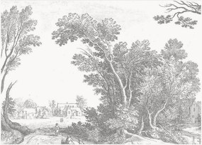 Tapeta Engraved Landscapes V